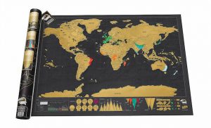 Scratchable World Map | PURSUIT